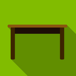 Table icon set great flat icons use Royalty Free Vector