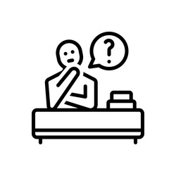 Think Royalty Free Vector Image - VectorStock