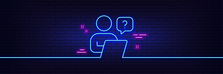 Neon Question Mark Vector Images (over 1,700)