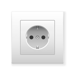 Type d socket ac power icon india country Vector Image