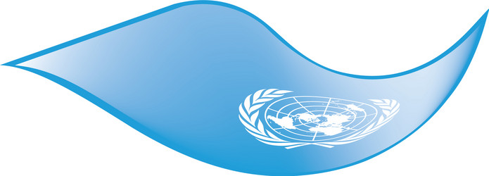 Un flag Royalty Free Vector Image - VectorStock