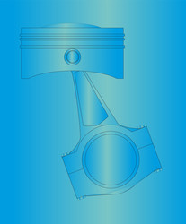 Piston Blueprint Vector Images (over 150)