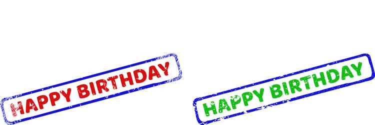 Birthday Stamp Watermark Vector Images (over 320)