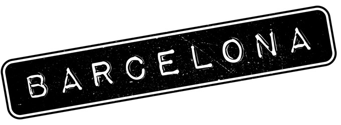 Barcelona stamp rubber grunge Royalty Free Vector Image