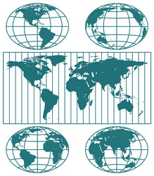 Oval World Map Vector Images (over 180)
