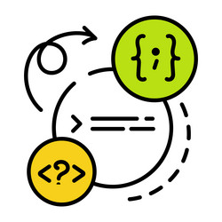 Business query Royalty Free Vector Image - VectorStock