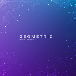 Abstract connection structure science Royalty Free Vector