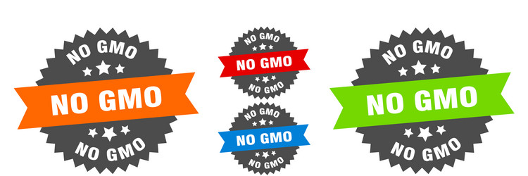 Non gmo Royalty Free Vector Image - VectorStock