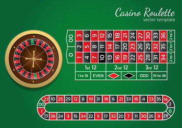 American Roulette Layout Vector Images (69)