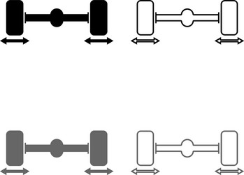 Neon fix car wheels computer wheel balancer icon Vector Image