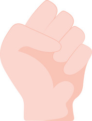 Power fist design Royalty Free Vector Image - VectorStock