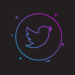 Twitter Drawing Logo Vector Images (over 140)
