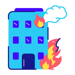 Burning Building Vector Images (over 10,000)