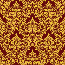 Red seamless wallpaper Royalty Free Vector Image