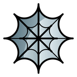 Spider circle icon 1 Royalty Free Vector Image