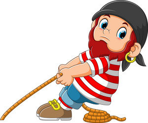 Child Pulling Rope Vector Images (over 160)