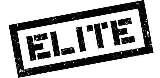 Elite rubber stamp Royalty Free Vector Image - VectorStock