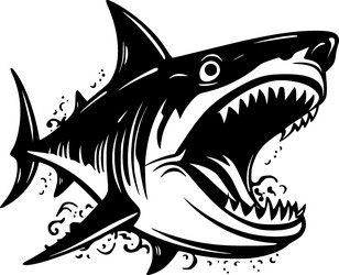 Shark Bite Outline Vector Images (over 750)