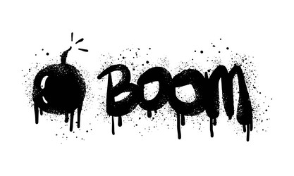 Boom Graffiti Vector Images (over 520)