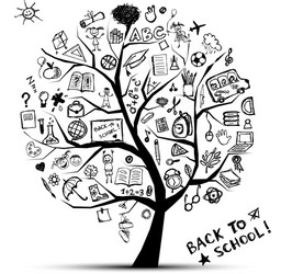 Mathematician Clipart Black And White Tree