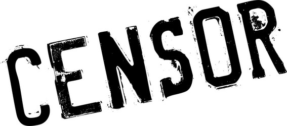 Censor rubber stamp Royalty Free Vector Image - VectorStock