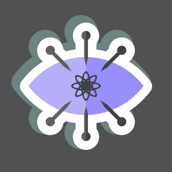 Icon observation suitable for data analytics Vector Image