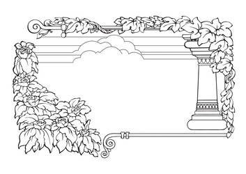 Drawn Column Vector Images (over 1,200)