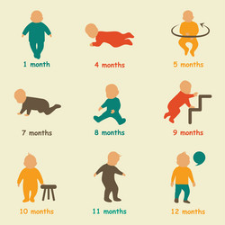 Baby Growth Vector Images (over 8,500)