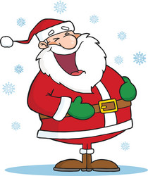Santa claus Royalty Free Vector Image - VectorStock