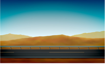 Road Side View Clipart