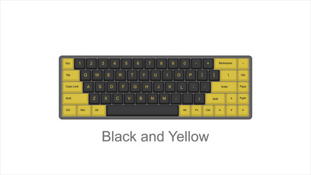 Switch mechanical keyboard wireframe blueprint Vector Image