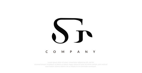 Initial sg logo design Royalty Free Vector Image