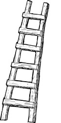 Rope-ladder Royalty Free Vector Image - VectorStock