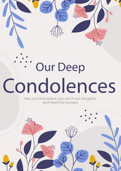 Condolence Message Vector Images (over 300)