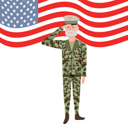 Military force man design Royalty Free Vector Image