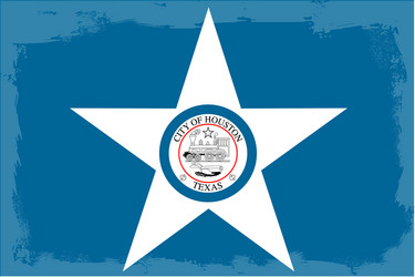 Houston city seal Royalty Free Vector Image - VectorStock