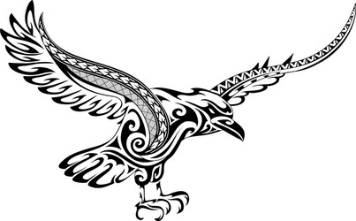 Native American Crow Tattoo
