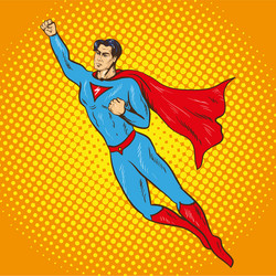 Superman Flying Vector Images (over 700)