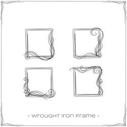 Wrought Iron Frame Vector Images (over 730)