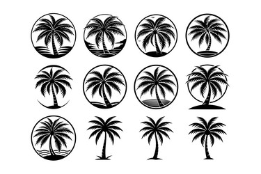 12 difference cruise ship silhouette design Vector Image