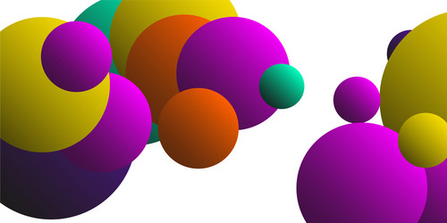 Ball shape gradients Royalty Free Vector Image