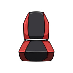 Boat seats set cartoon Royalty Free Vector Image