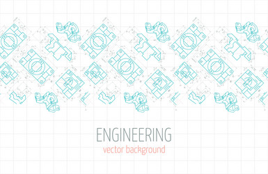 Horizontal poster cover banner background Vector Image