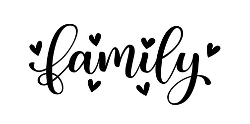 Family In Cursive Lowercase