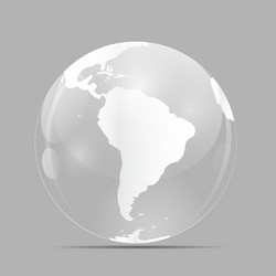 America golden planet backdrop view Royalty Free Vector