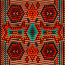 Traditional Peruvian Knitting Pattern Vector Images (47)