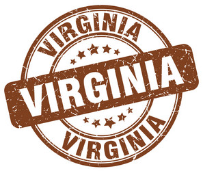 Virginia stamp Royalty Free Vector Image - VectorStock