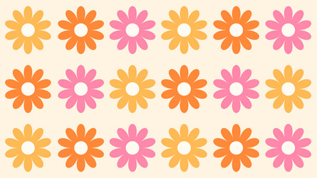 Retro Daisy Vector Images (over 15,000)