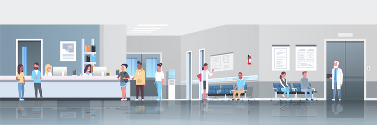 Hospital Queue Vector Images (over 720)