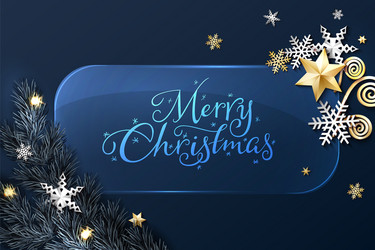 Banner design with hand Royalty Free Vector Image